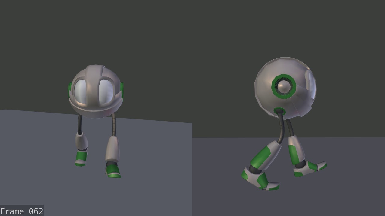 Stomp Walk Cycle - YouTube