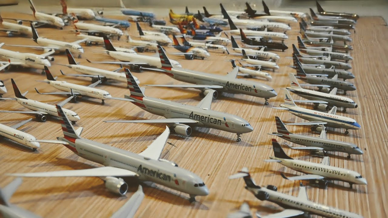 ENTIRE Aircraft Model Collection - 75+ Models | Winter 2025 - YouTube