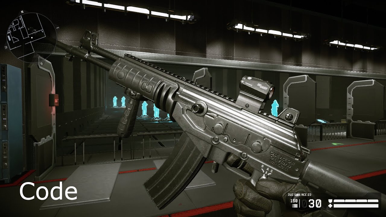 Warface IWI Galil ACE 23 Code For 1 day - YouTube