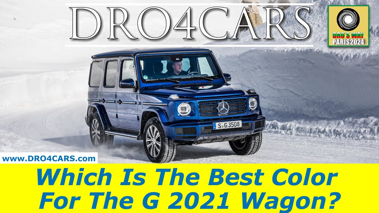 Which Is the Best Color for the 2021 G Wagon? | DRO4CARS - YouTube