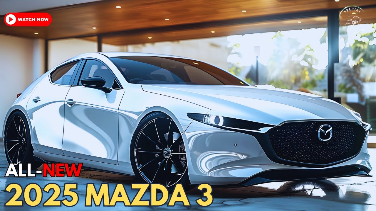 First Look! All-New 2025 Mazda 3 Facelift - Amazing Modern Sedan! - YouTube