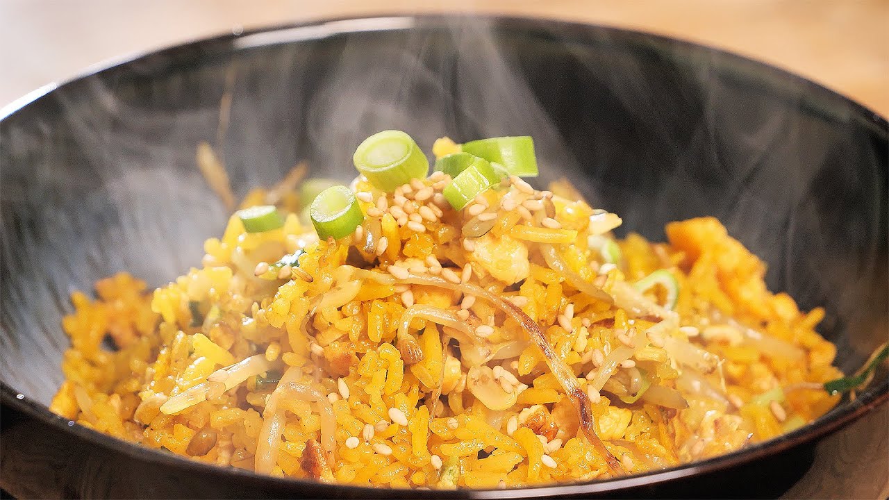 Golden Egg Fried Rice : Super Easy, A Basmati and Turmeric Delight ...
