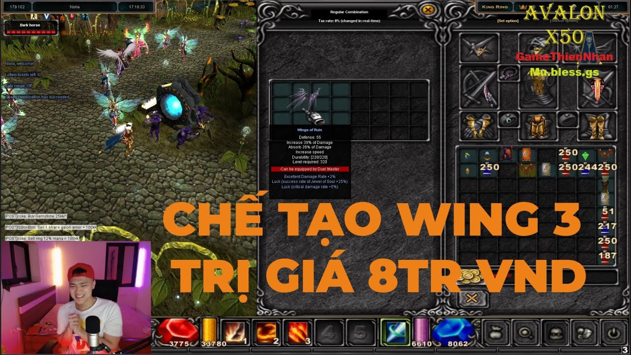 CHẾ TẠO WING 3 TRỊ GIÁ 8TR VND VÀ CÁI KẾT - MU NƯỚC NGOÀI HAY - MU ...