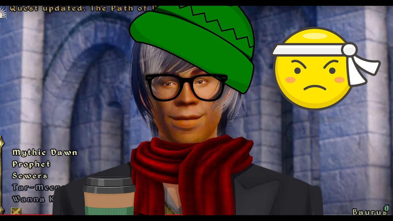 Let's Play Oblivion with Nude Mods, Part 27 - Baurus never gives up ...