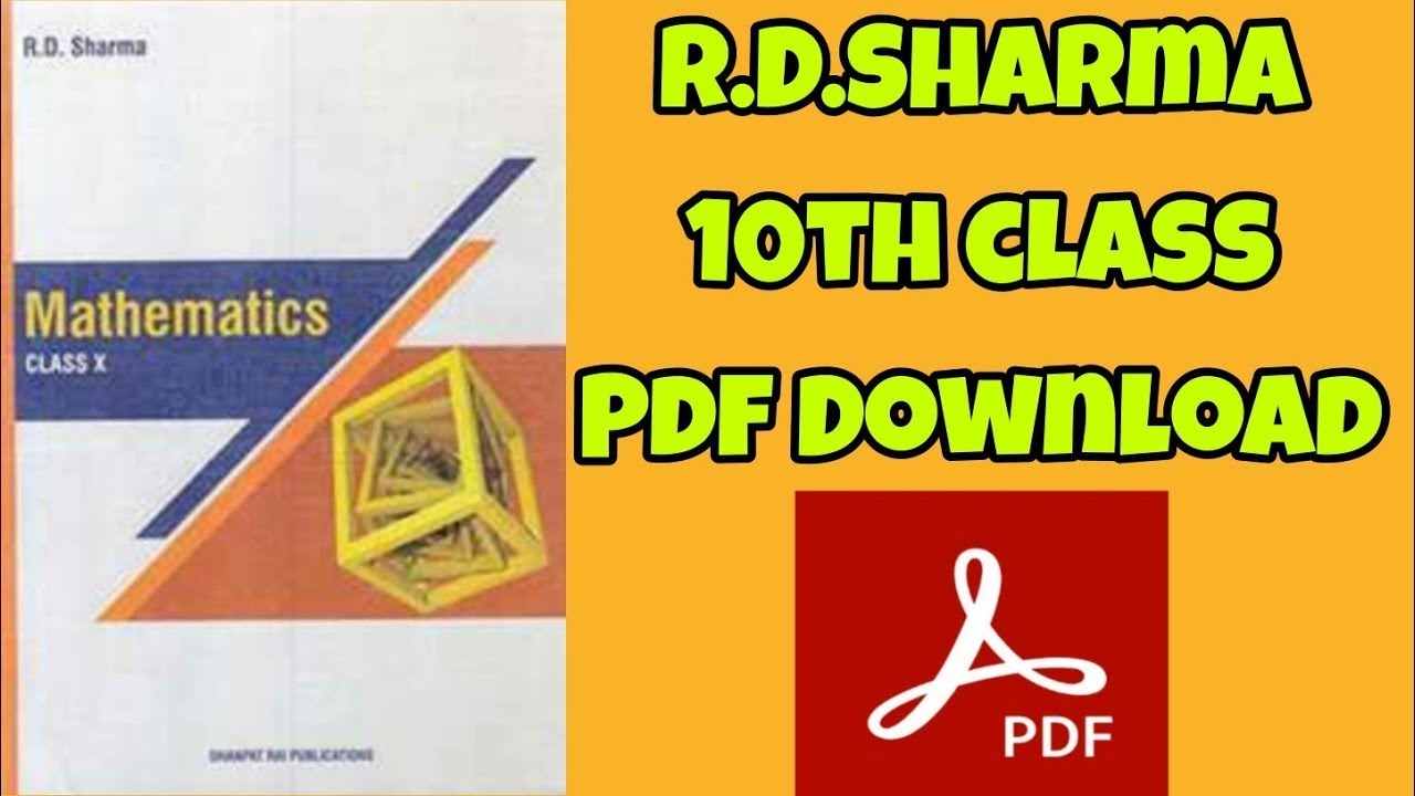 CLASS 10 RD SHARMA MATH FREE PDF DOWNLOAD || CLASS 10 RD SHARMA MATHS ...