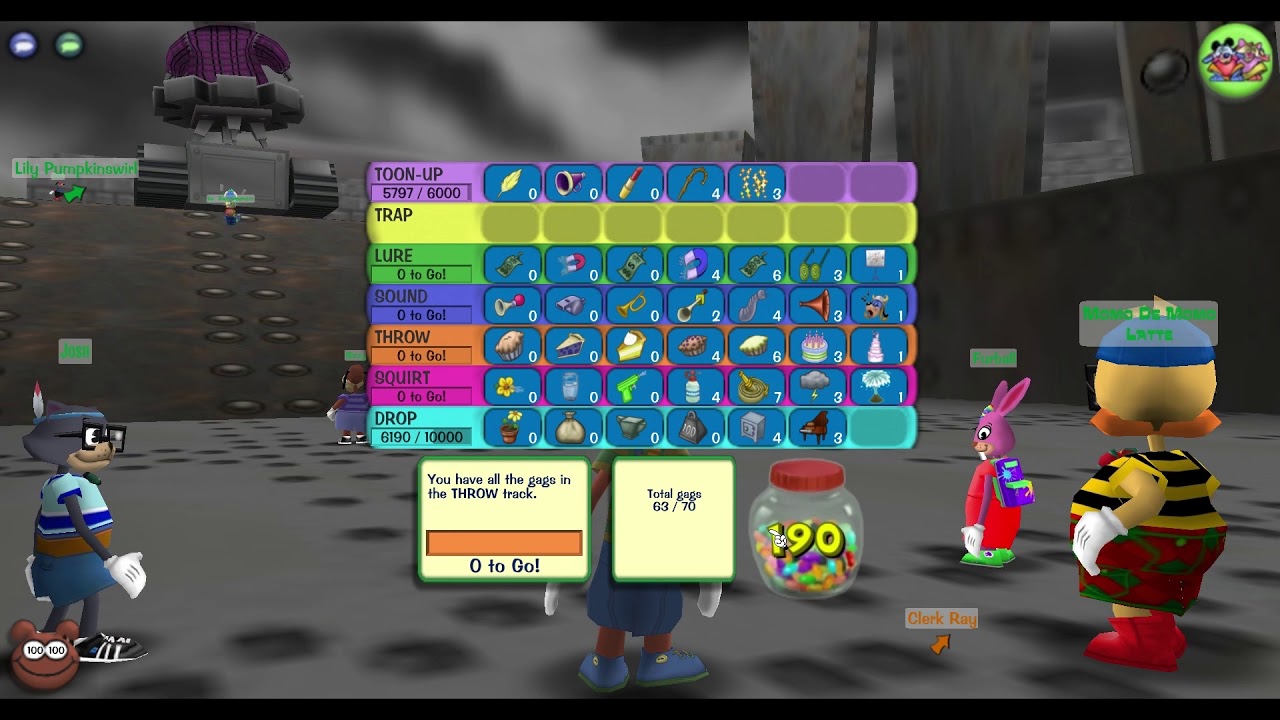 Toontown: The Mingler Level 9 VP - YouTube
