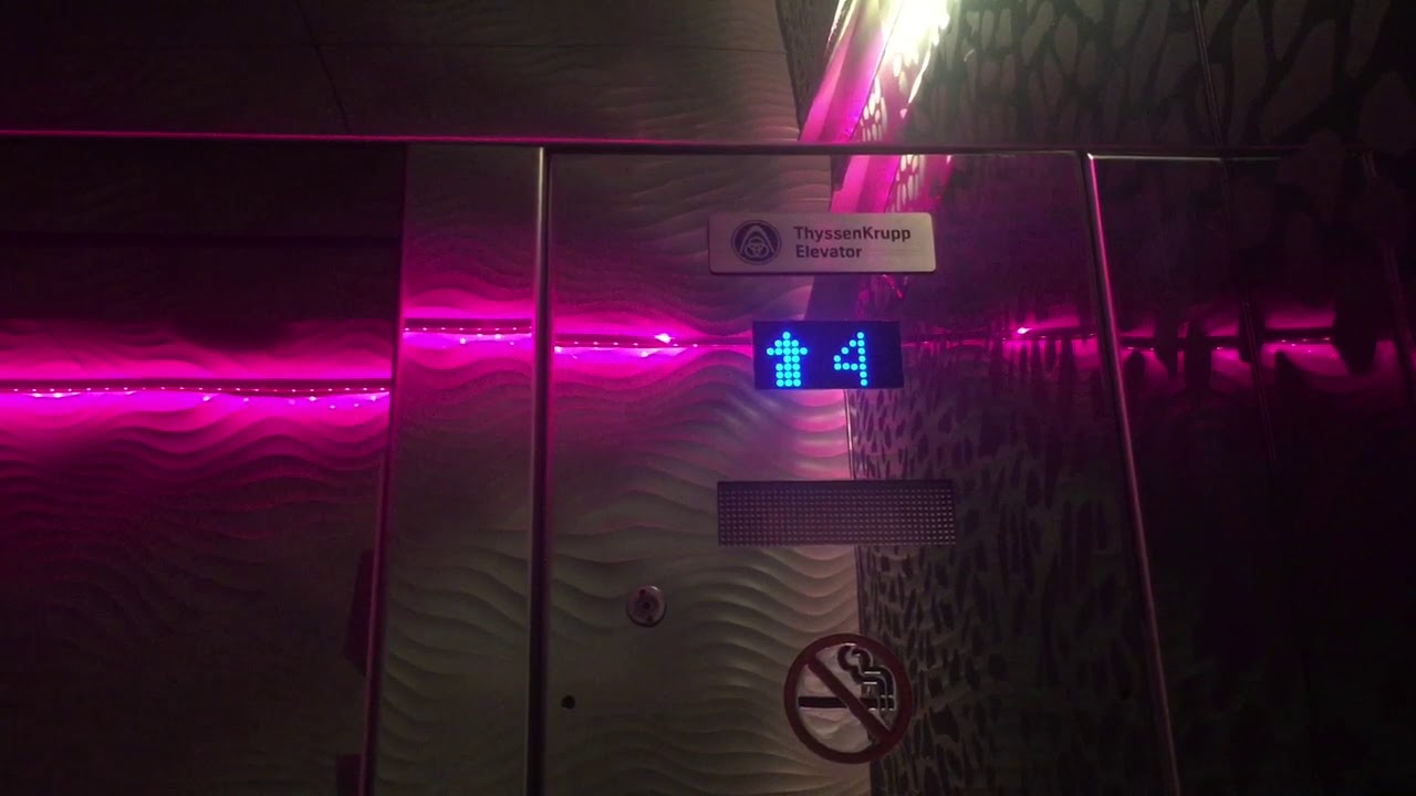 Awesome ThyssenKrupp Hydraulic Shuttle Elevators At The W In Fort ...