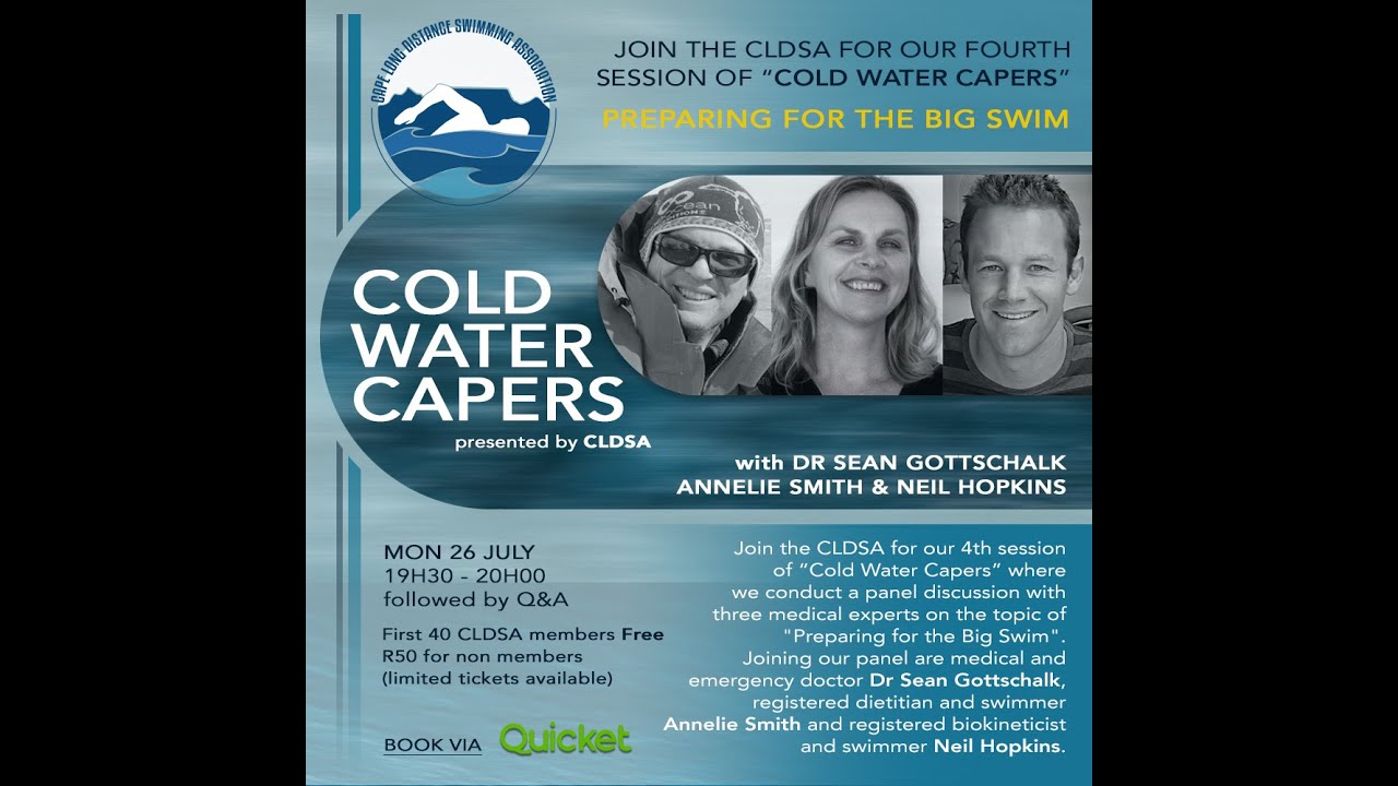 CLDSA Cold Water Capers Preparing for a Big Swim July 2021 - YouTube