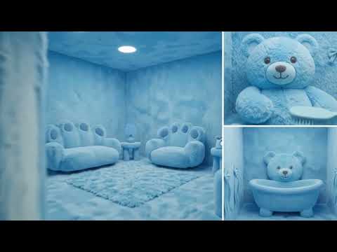Cozy Teddy Bear House Tour 🧸✨ | Relaxing ASMR for Kids #shorts