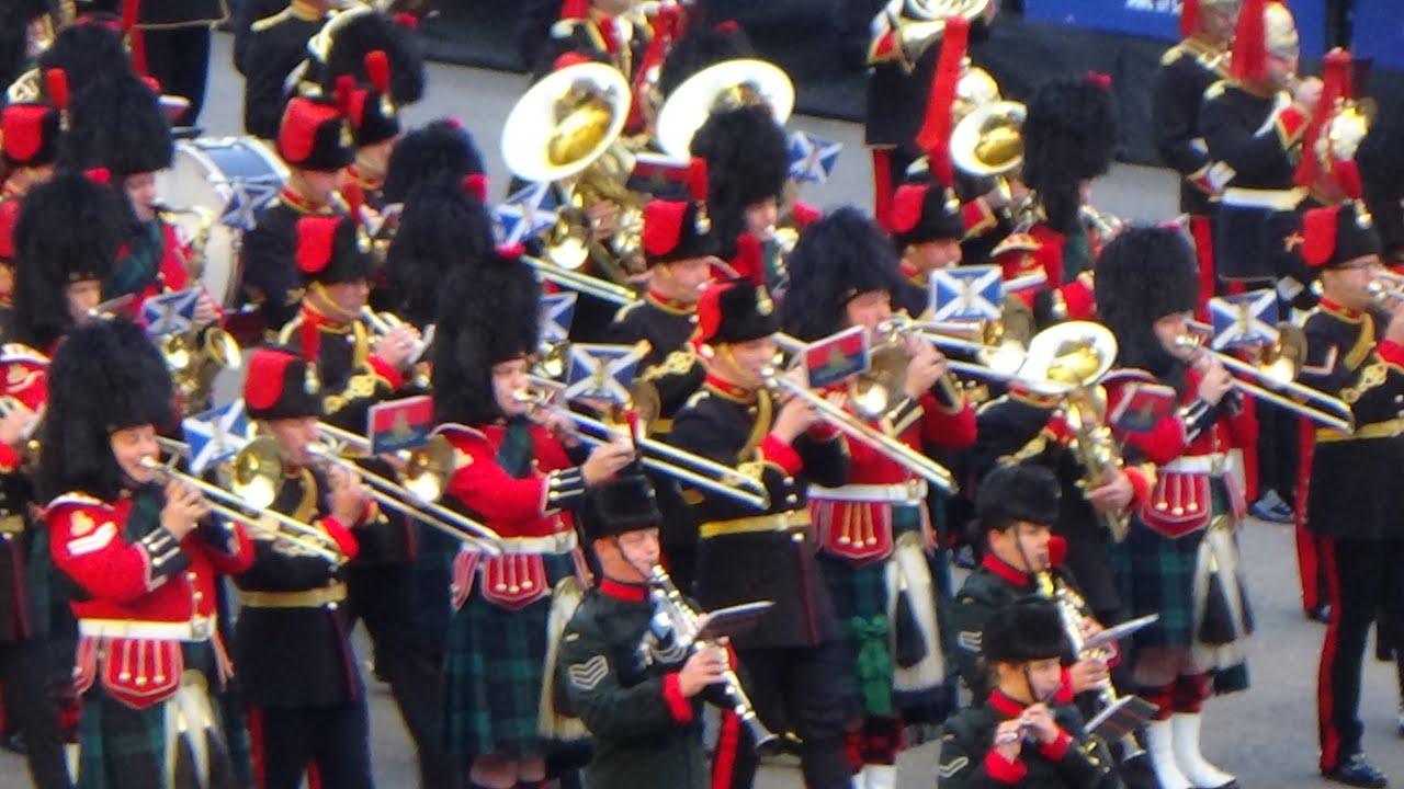 The Massed British Military Bands, The Royal Edinburgh Military Tattoo ...