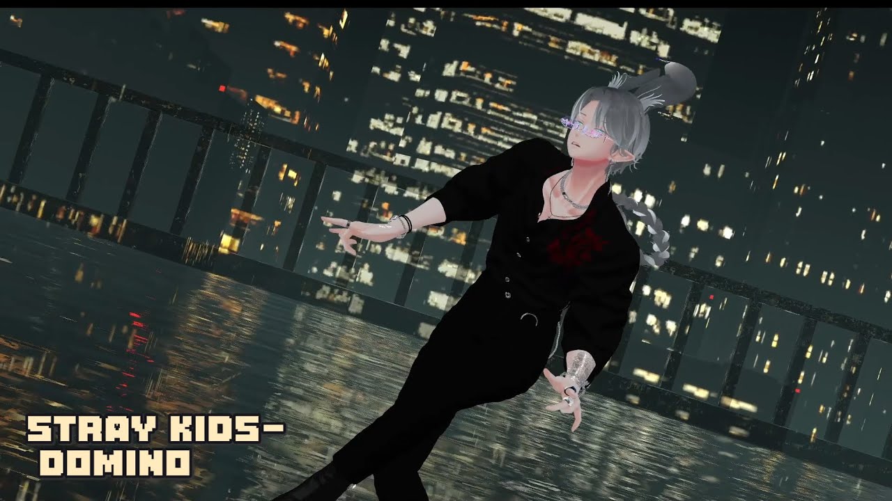 [VRChat MMD Dance] Stray Kids - DOMINO - YouTube