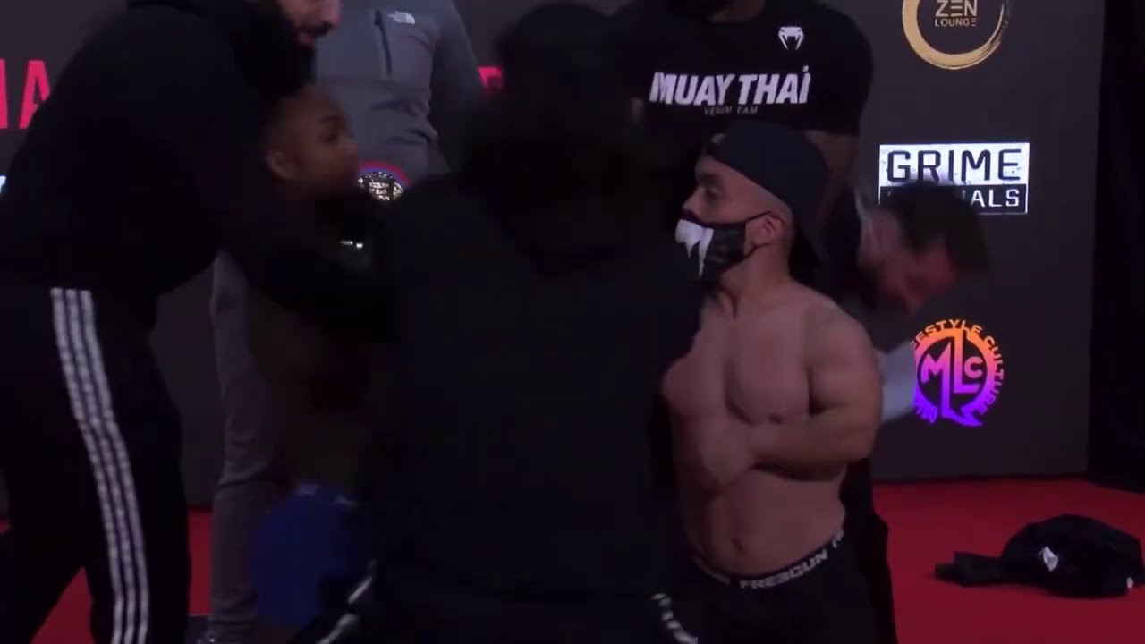 Likkle Man Face off! Brawl!!! - YouTube