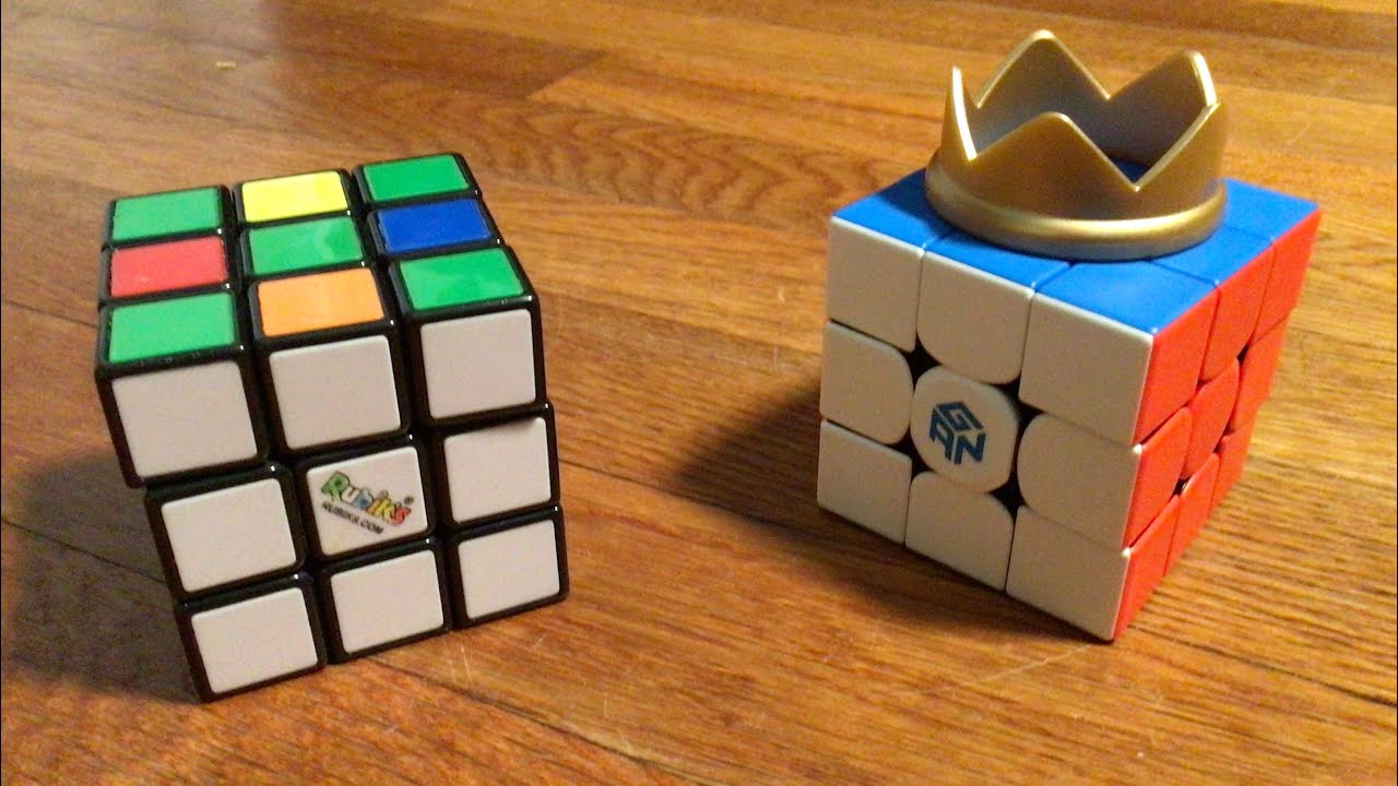 My rubix cubes from best to worst turning - YouTube