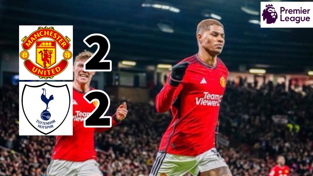 Manchester United Vs Tottenham Hotspur 2-2 Highlights | Premier League ...