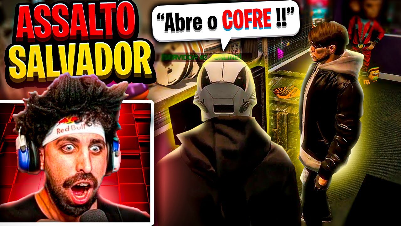 Hélder Conduto INVADE ARCADE de Salvador | MOVEMIND GTA RP - YouTube