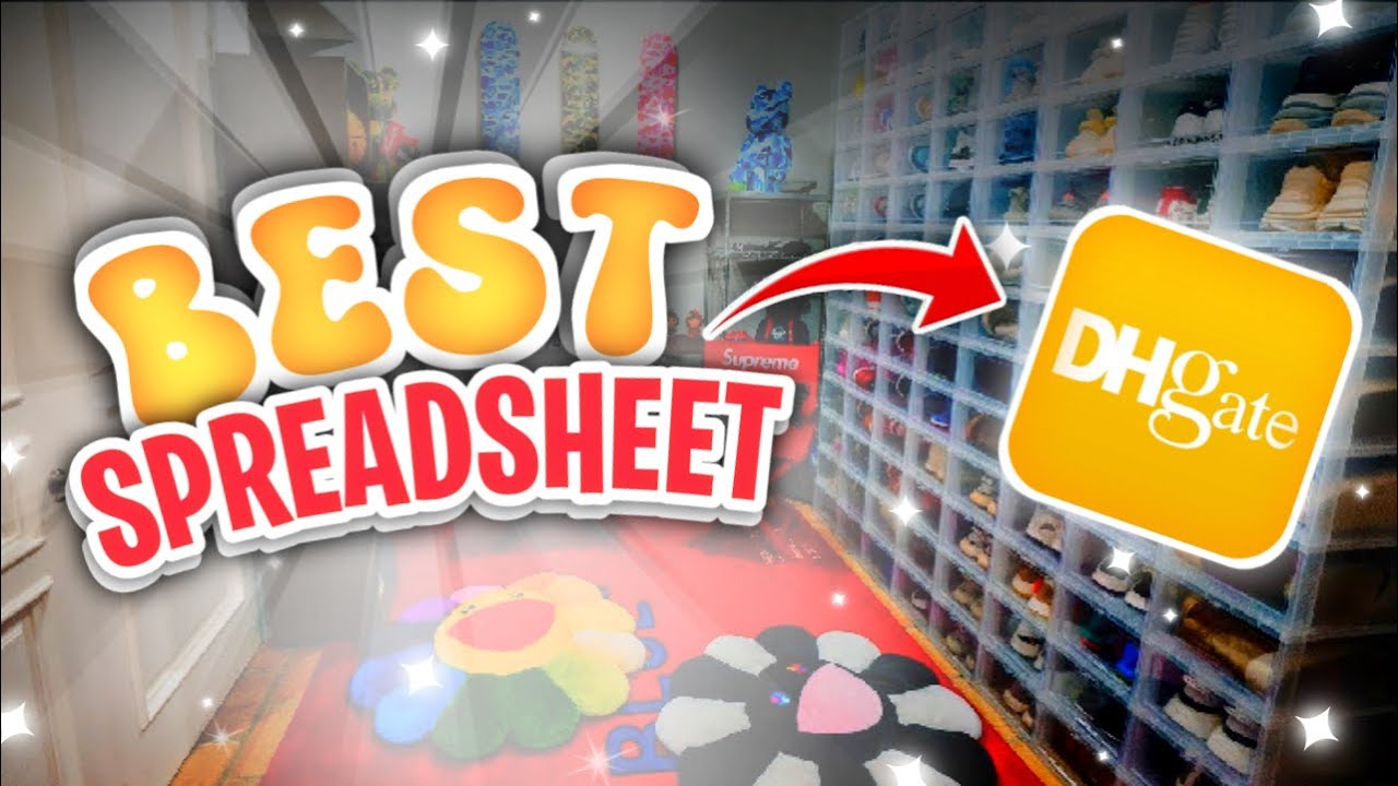 The BEST DHGATE Spreadsheet of 2025! (Updated Links) - YouTube