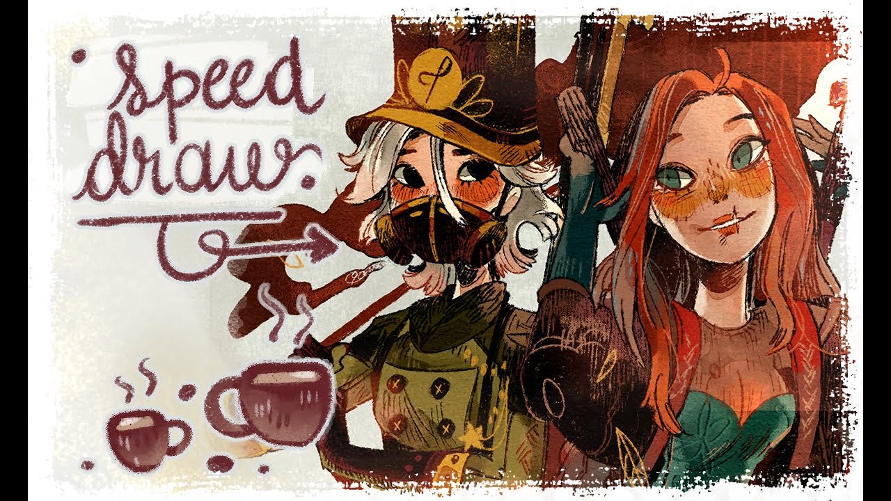 【Speed Draw #28 】Seussian Girls - YouTube