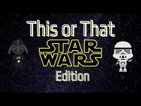 This or That Star Wars Edition Rhythm Play-Along - YouTube