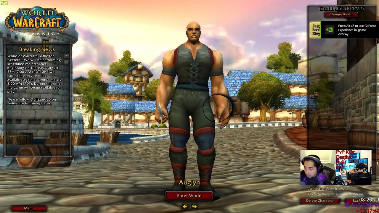 🔴Stream#45 - Classic WoW - Grobbulus - Part 1 - YouTube