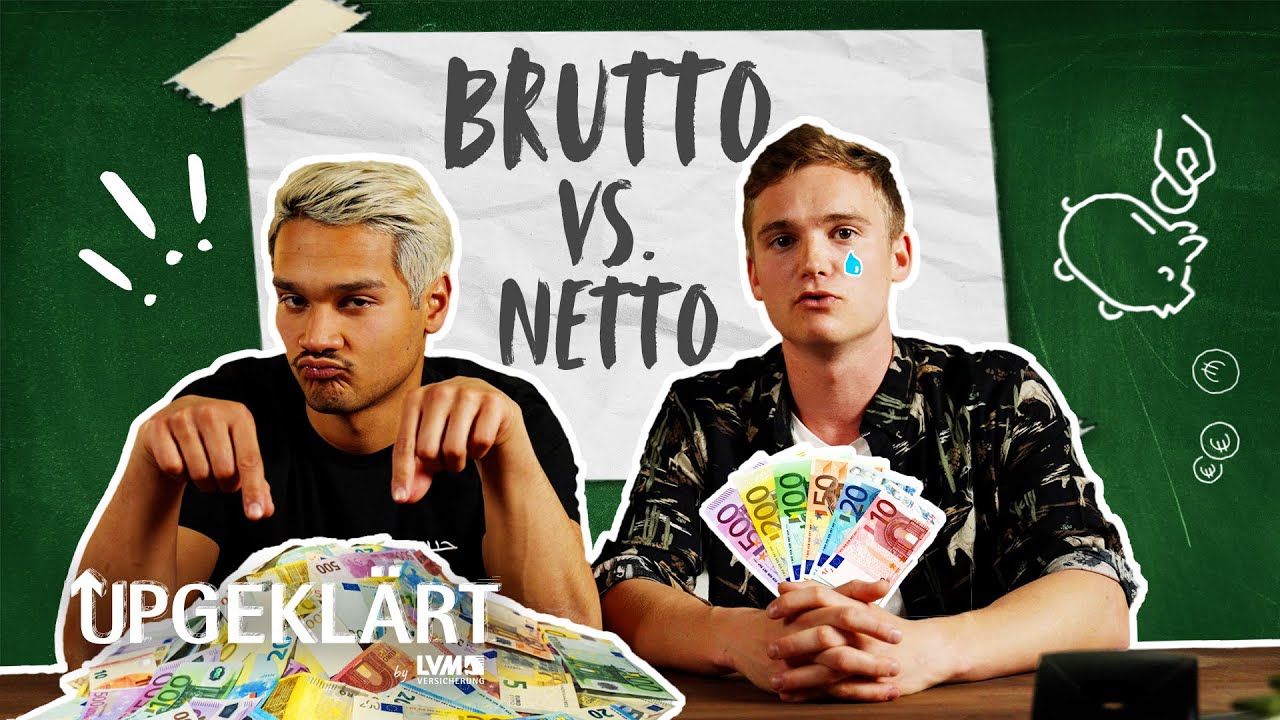 BRUTTO VS. NETTO - Was brauch ich überhaupt zum Leben? - YouTube