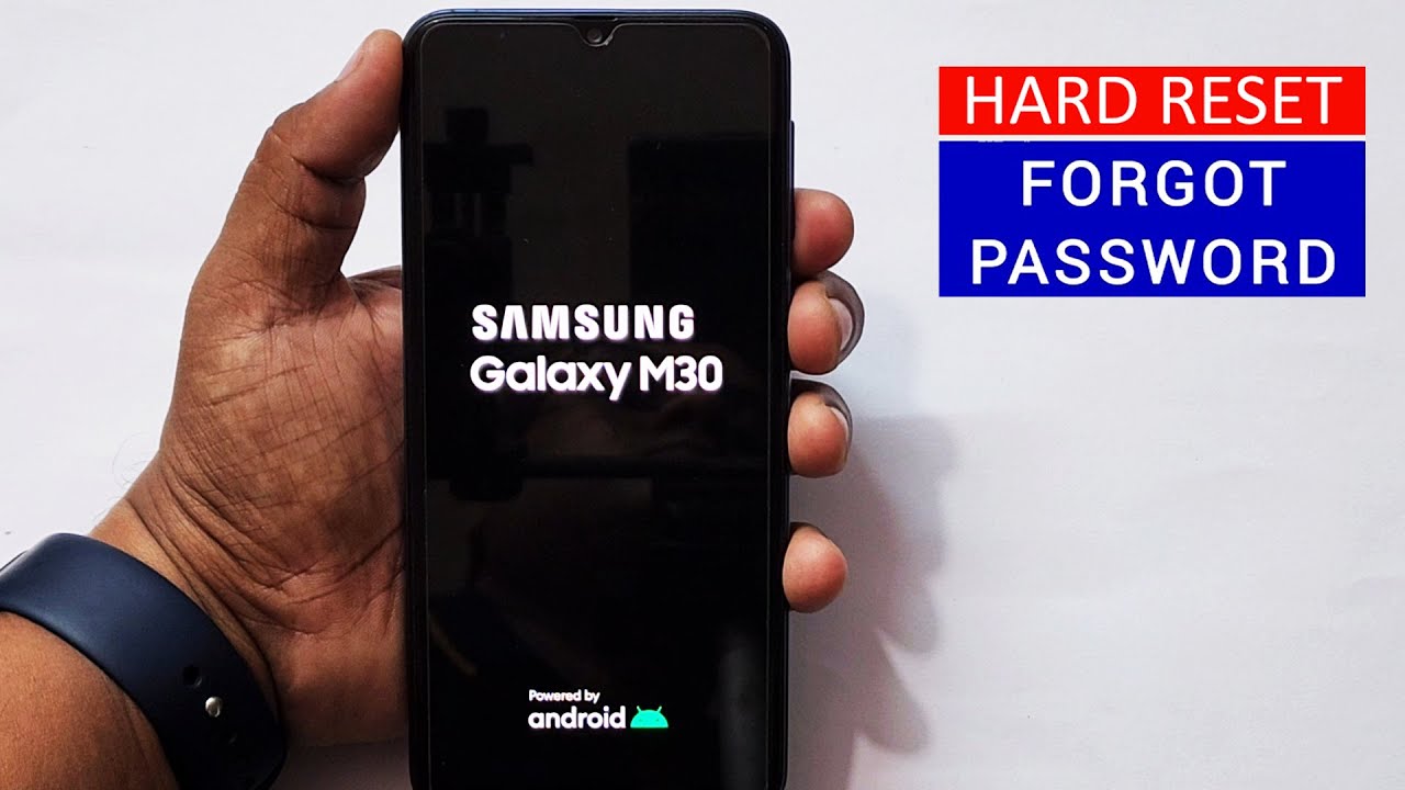 Samsung M30 : Hard Reset/ Screen Unlock/ Format - YouTube