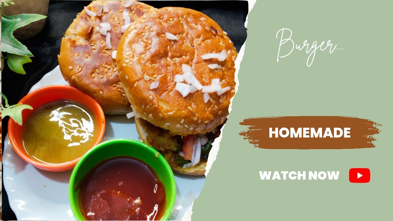 Crispy veggie burger II MasterChef Kitchen - YouTube