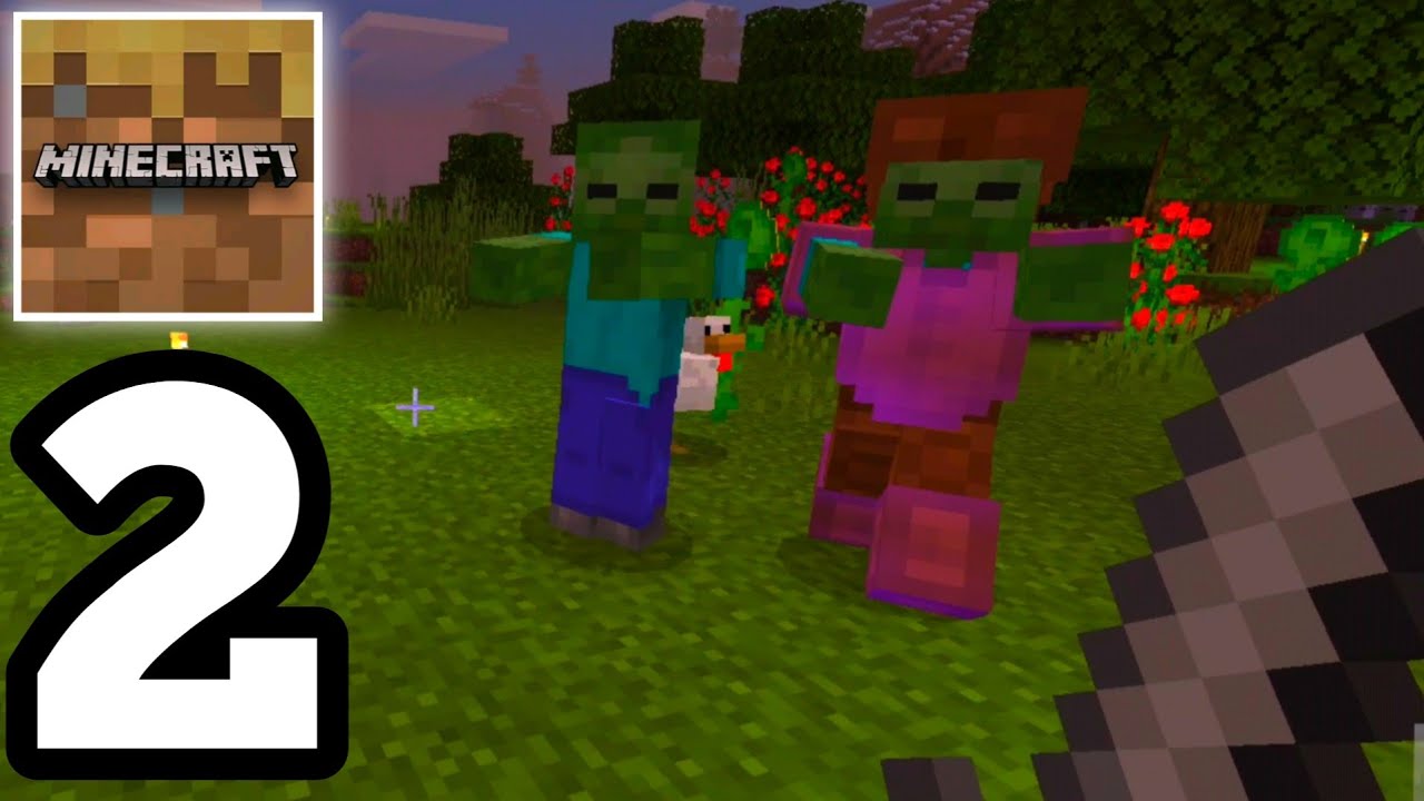Minecraft Trial - ZOMBIES - SURVIVAL - Gameplay Part 2 (1.16 Survival ...