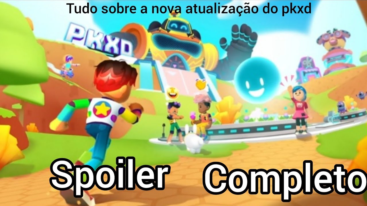 todas as imagens da nova atualização do pkxd - YouTube