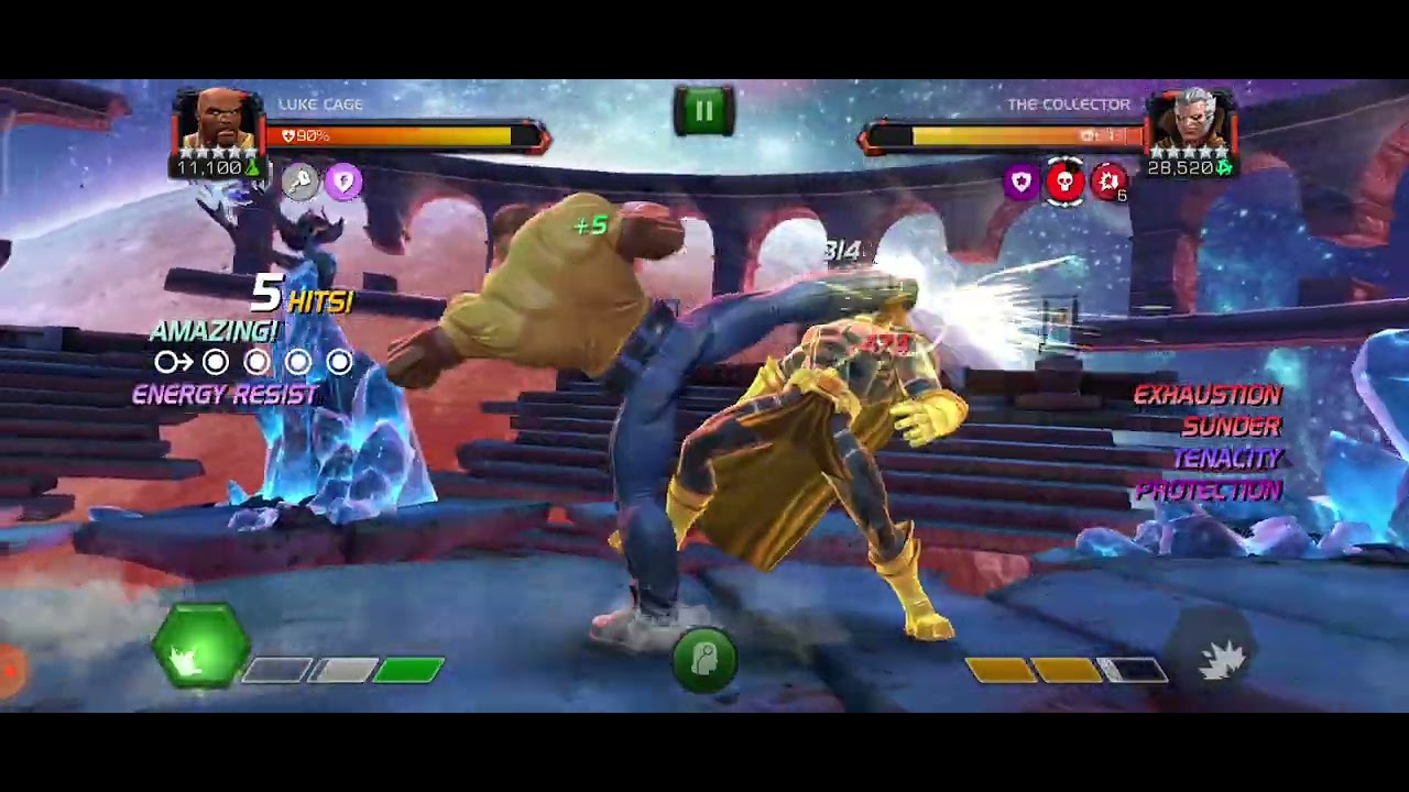 marvel contest of champion act 5 vol 2 chapter 6 part 5 - YouTube