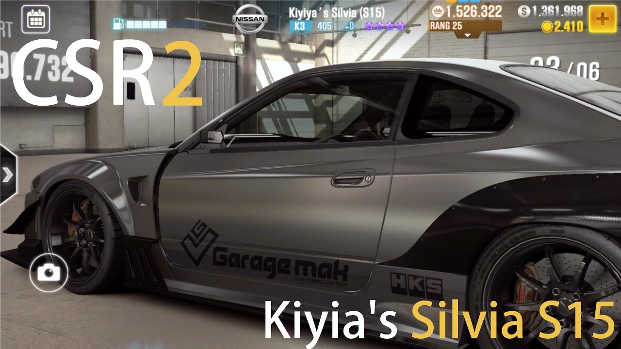 CSR 2 [Kiyia's Silvia S15] Let's Play CSR Racing 2 iOS Gameplay [1080p ...