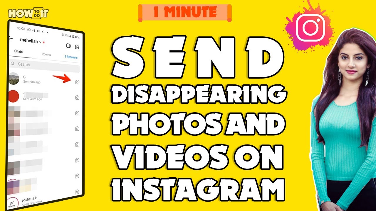 How To Send Disappearing Photos And Videos On Instagram 2022 | Skill ...