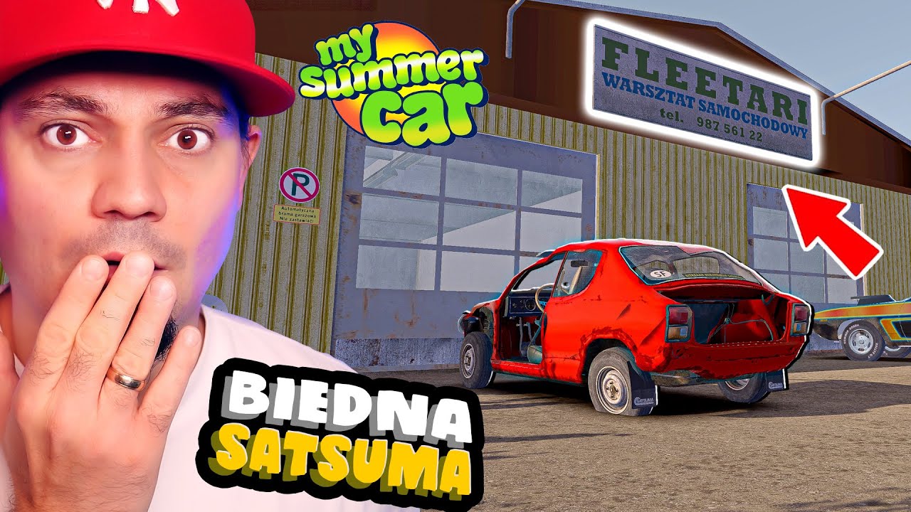 🚘 ZNOWU ODDAJĘ SATSUMĘ DO MECHANIKA 😿 W *MY SUMMER CAR*! | My Summer ...