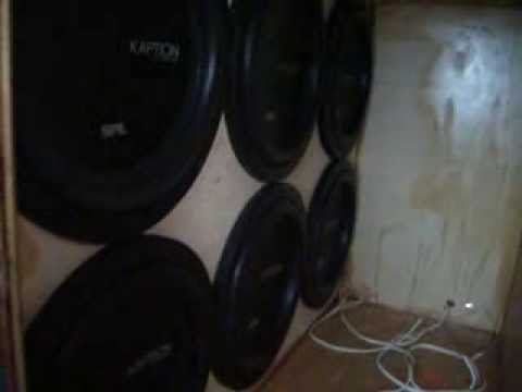 4th order bandpass 6 12'' Kaption Audio SPL1200 subwoofers on a Sonido ...