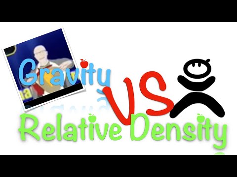 Gravity vs Relative Density - YouTube