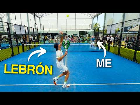 Playing Juan Lebron At Padel