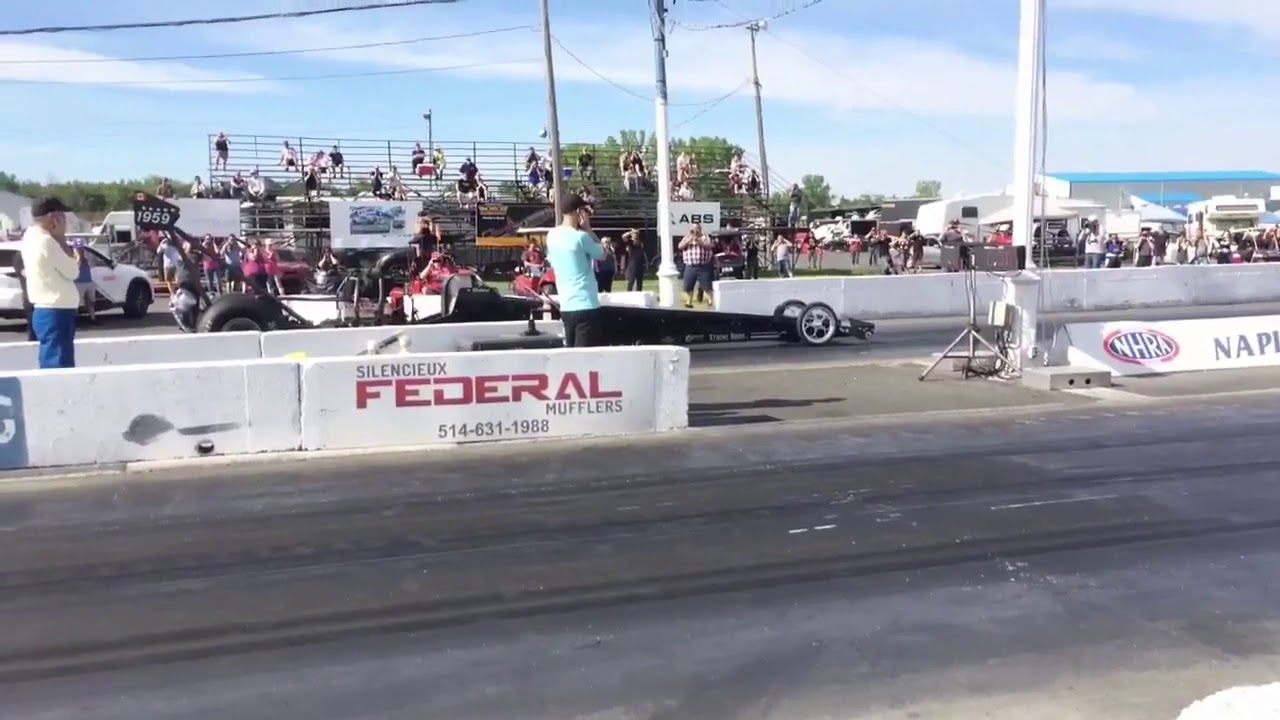 Best pass ever at Napierville Dragway 5.36 @271 mph - YouTube