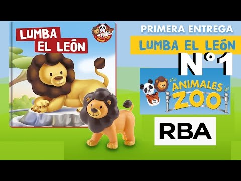 Colección Mis Animales del Zoo| Entrega N°1 Lumba El León | RBA 2024 ...