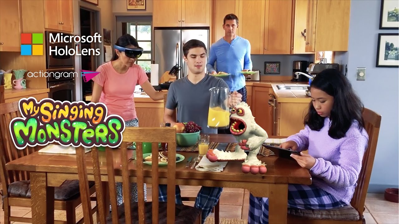My Singing Monsters - Now Available in Microsoft HoloLens Actiongram ...