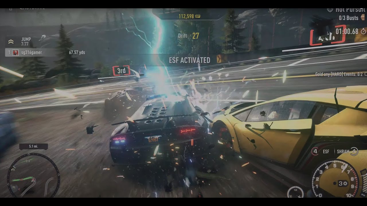 "Police Chase Madness: Need for Speed Rivals PS5 - Takedown Racers ...