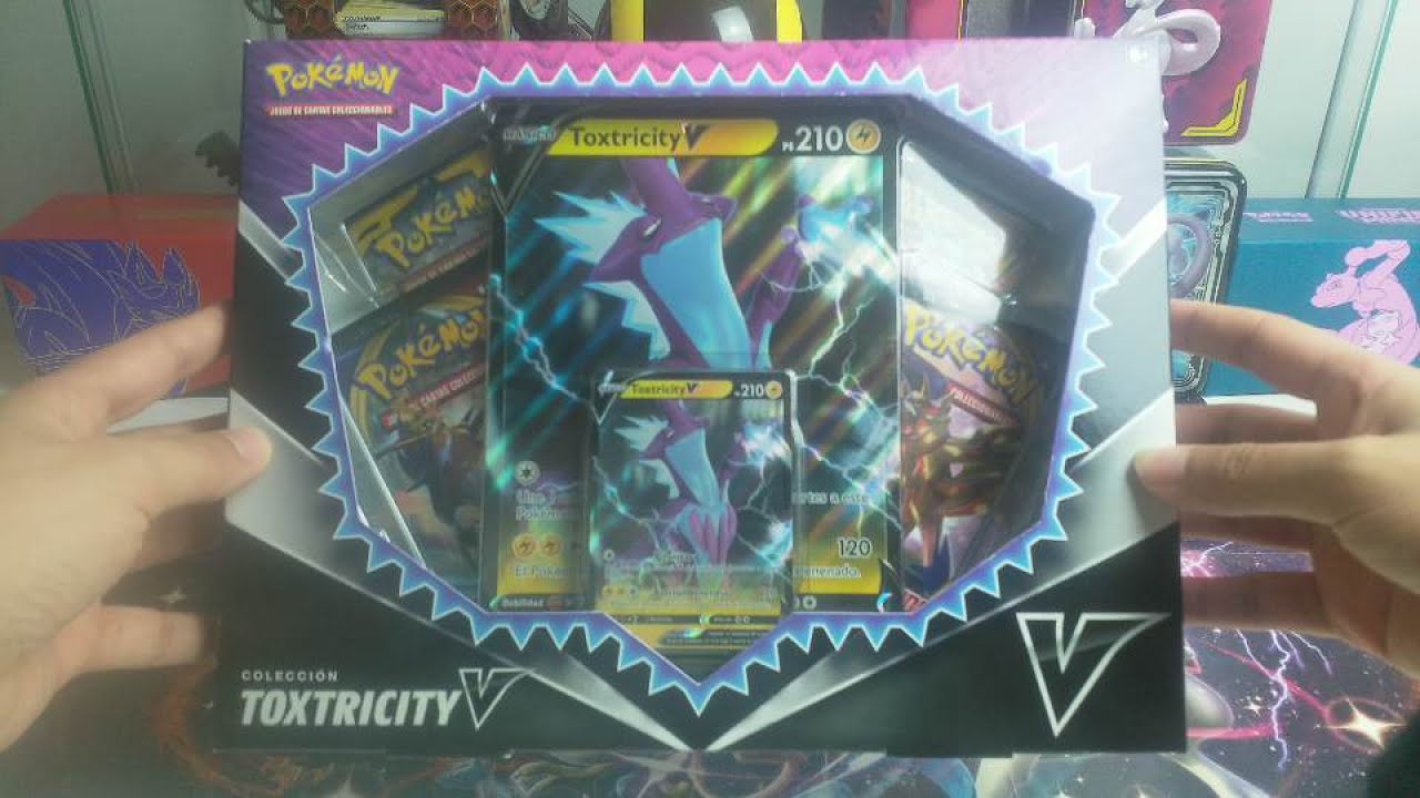 UNBOXING--POKEMON TOXTRICITY V COLLECTION BOX (2020) - YouTube
