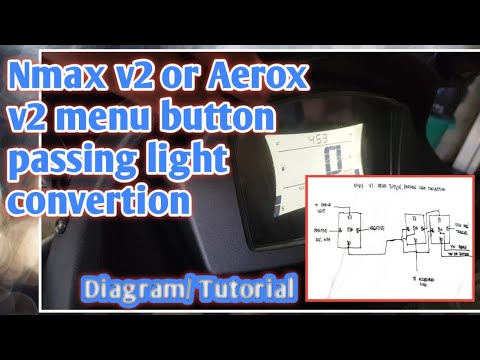 How to convert menu button into passing nmax v2||aerox v2||DhongMoto ...