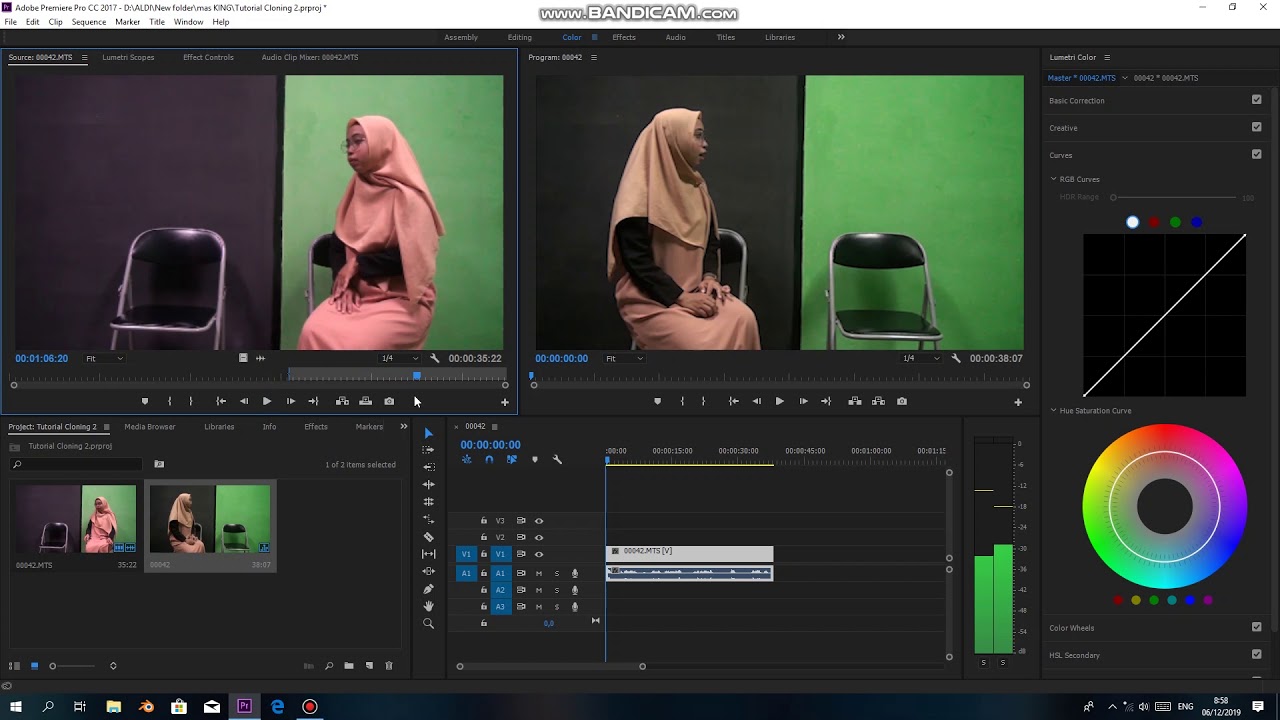 Tutorial Cloning Di adobe premier pro - YouTube