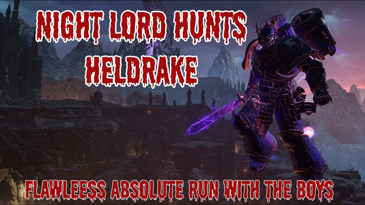 Chaos Showdown: Night Lords vs Heldrake🔥 – Space Marine 2 Gameplay # ...