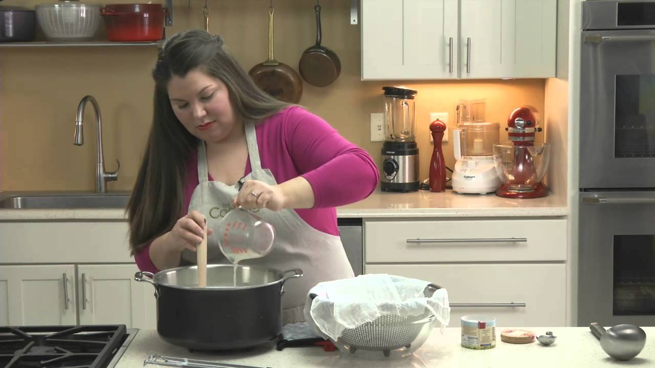 How to Make Ricotta Cheese - YouTube