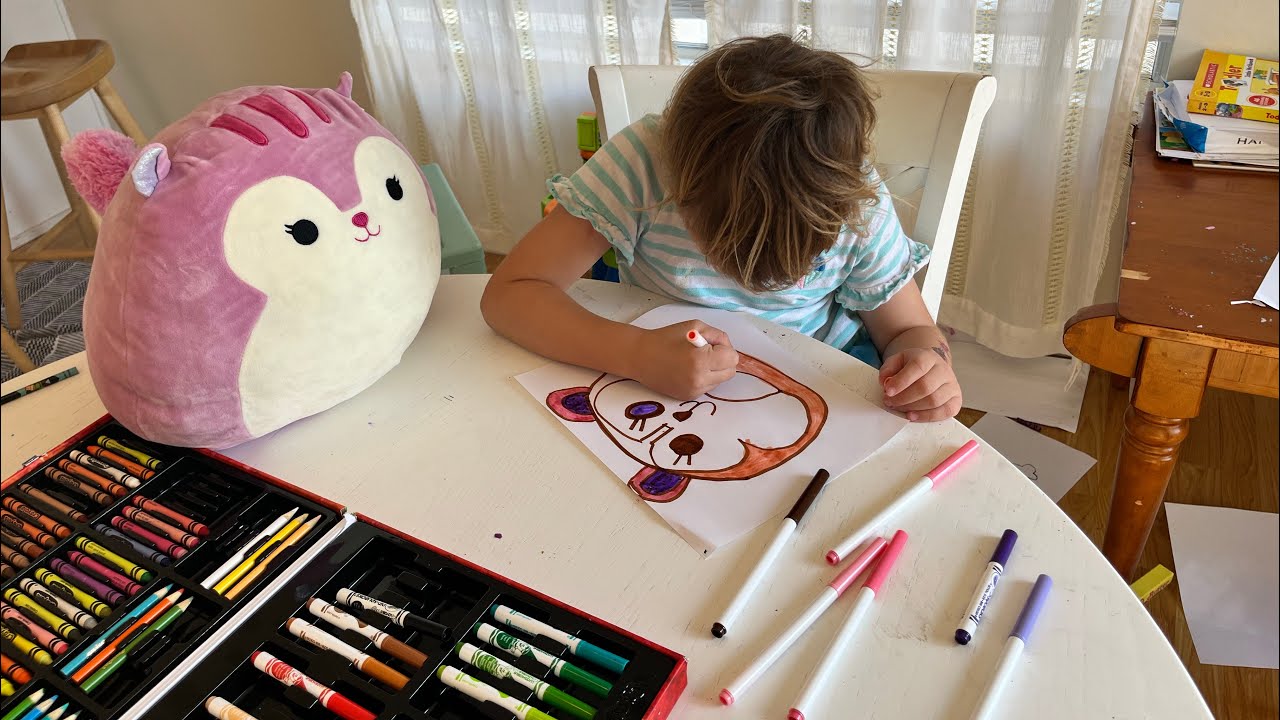 How to Draw a Squishmallow - YouTube