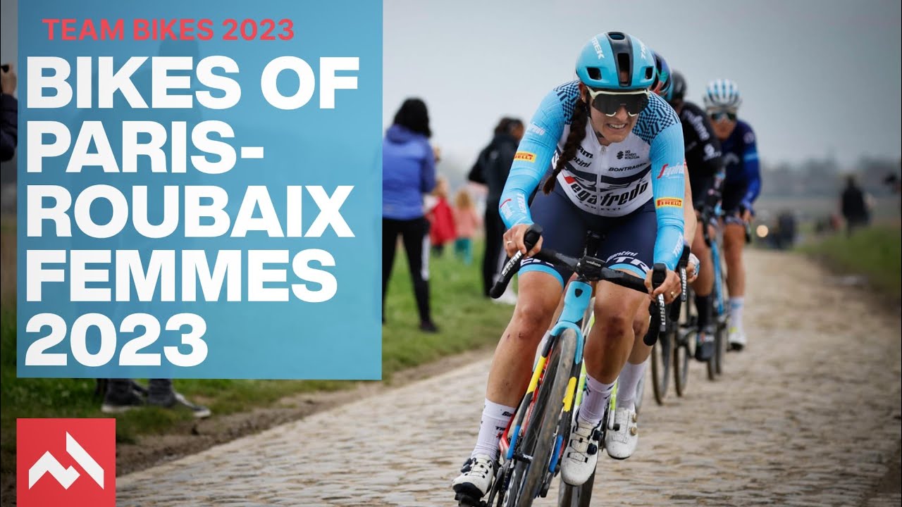 Bikes of Paris-Roubaix Femmes avec Zwift 2023 - YouTube