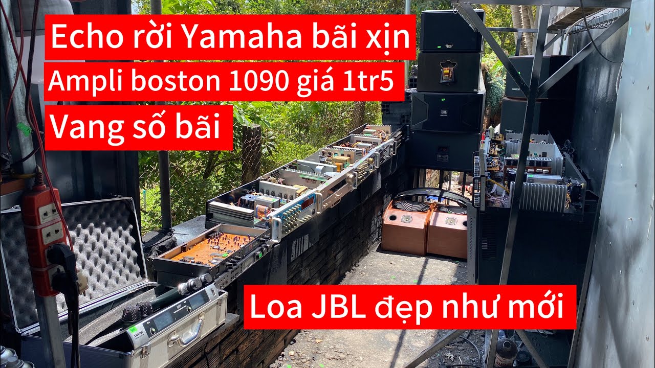 Loa ampli vang micro karaoke thanh lý rẻ mỗi ngày nha ace. Echo bãi Nhật. Loa JBL đẹp xuất sắc ...