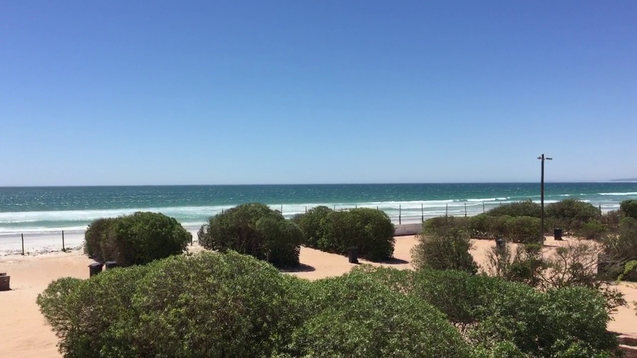 Elands Bay beach from the hotel, overlooking the caravan park - YouTube