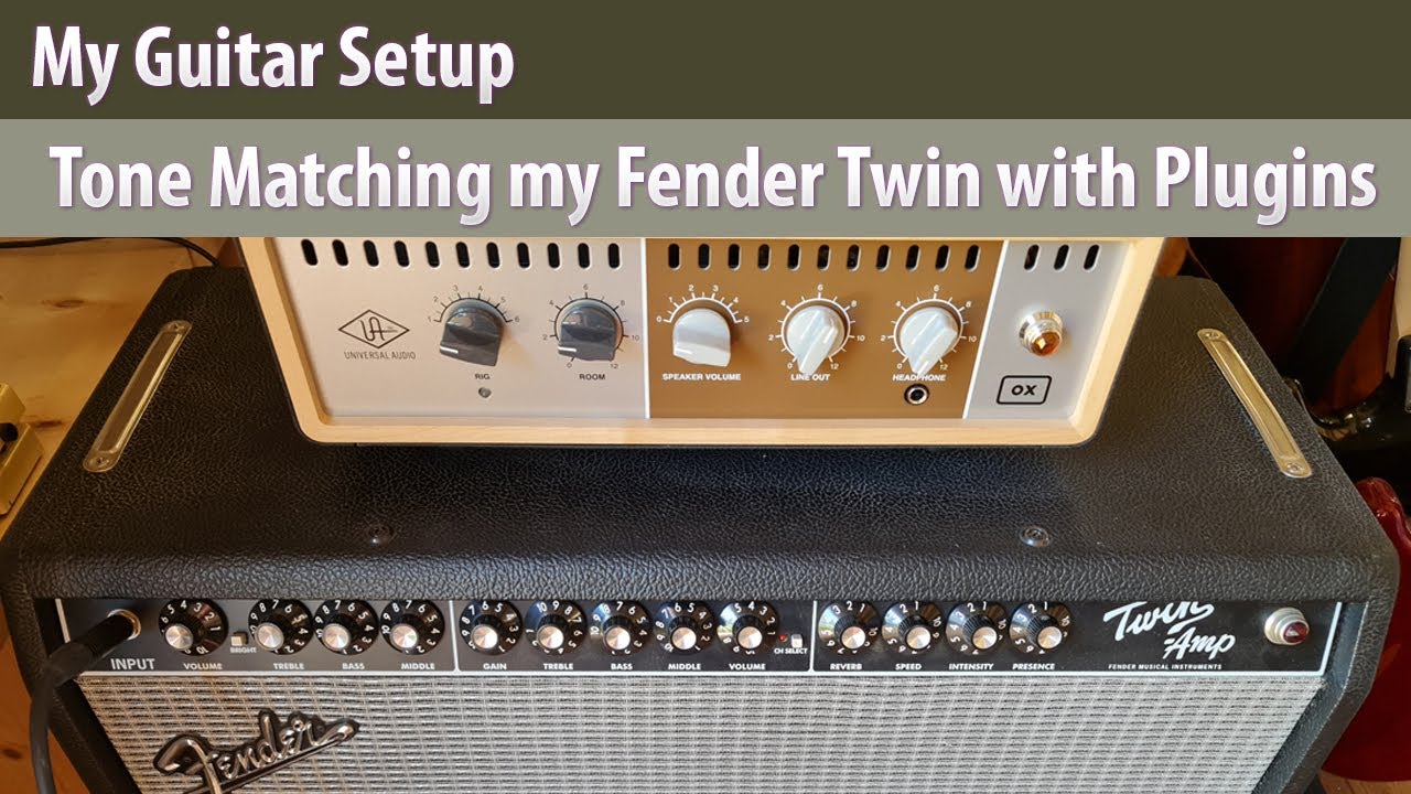 Tone Matching My Fender Twin Amp With Plugins - YouTube