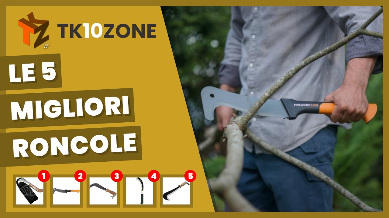 Le 5 migliori roncole - YouTube